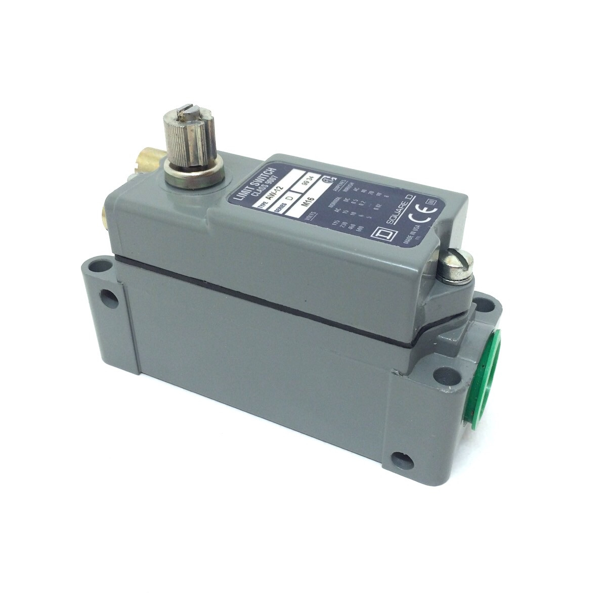 Limit switch 9007AW12M16 Square D 9007-AW12-M16 - Axxa - Motor Control ...
