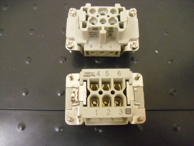 Socket HAN6EF Harting HAN-6-E-F - Axxa - Motor Control & Automation