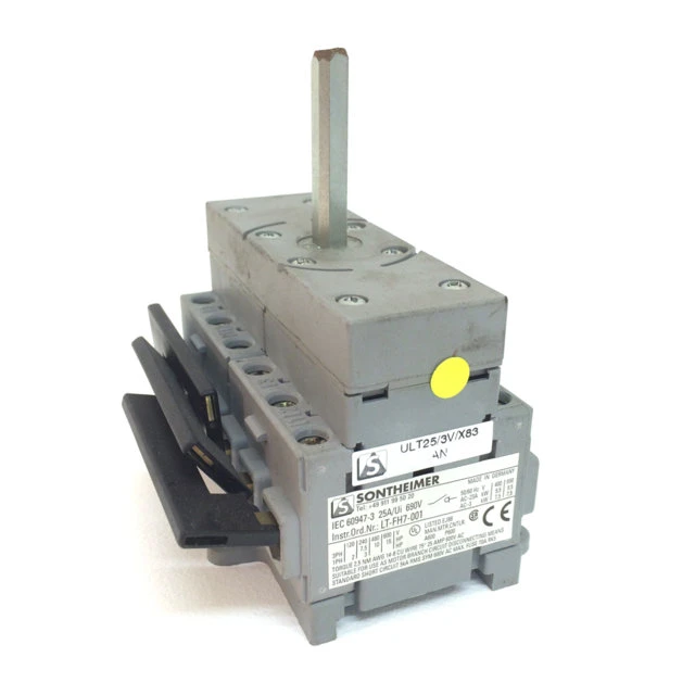 Switch Disconnector ULT253VX83 Sontheimer ULT25/3V/X83 *Used* - Axxa ...