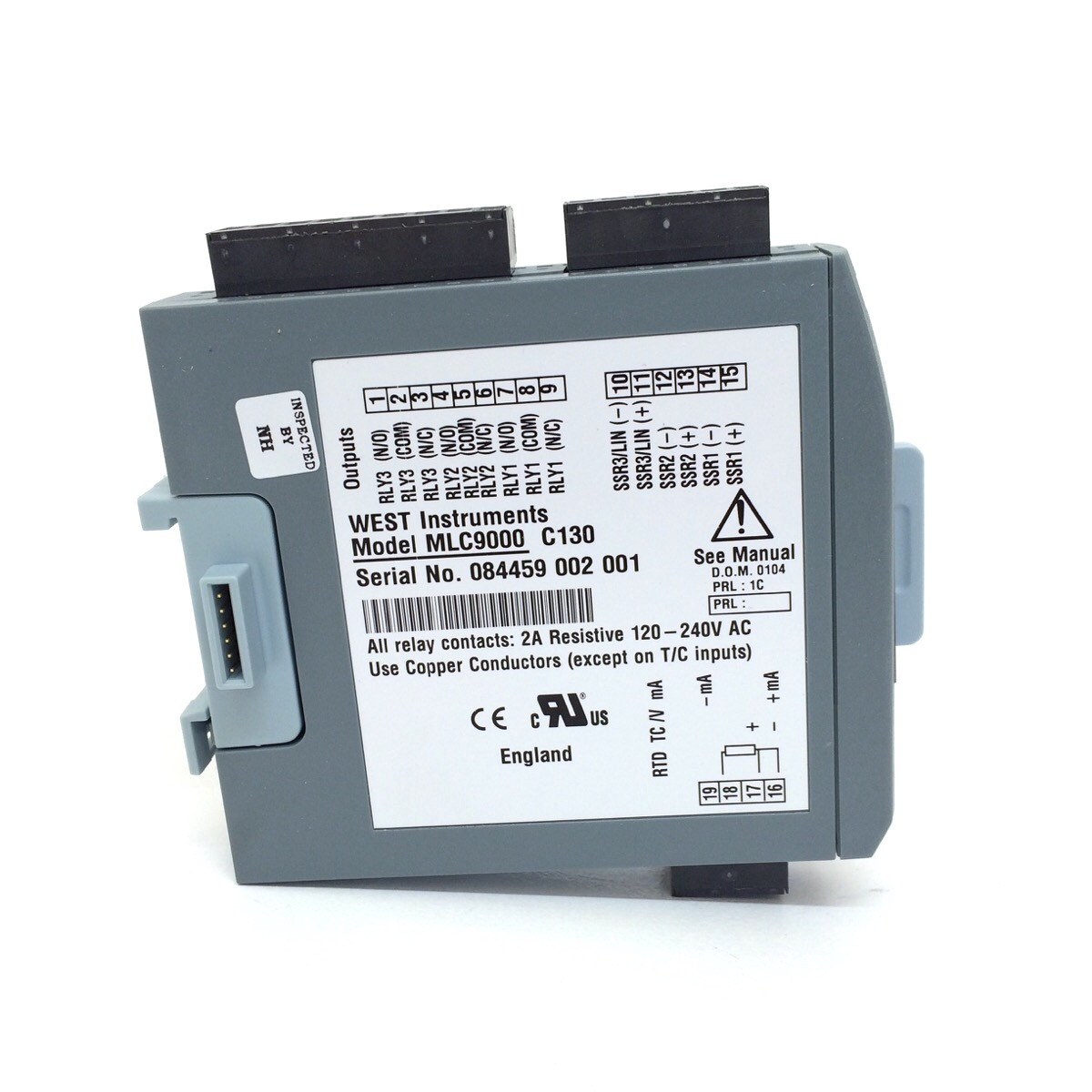 Controller Module MLC-9000-C130 West MLC9000-C130 - Axxa - Motor Control & Automation