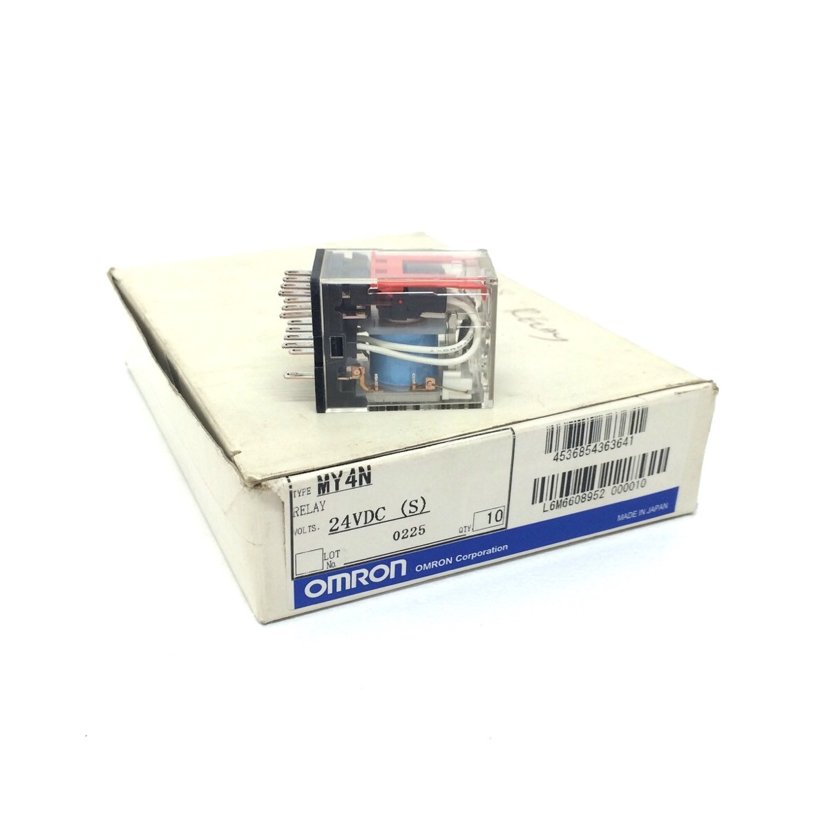 Relay MY4N24VDC Omron 24VDC MY4N-24VDC(S) - Axxa - Motor Control ...