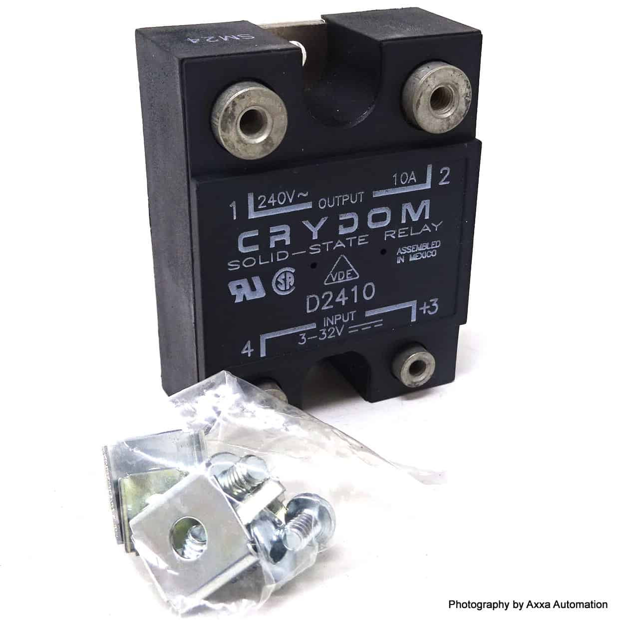 Relay D2410 Crydom 32V 10A D2410 - Axxa - Motor Control & Automation