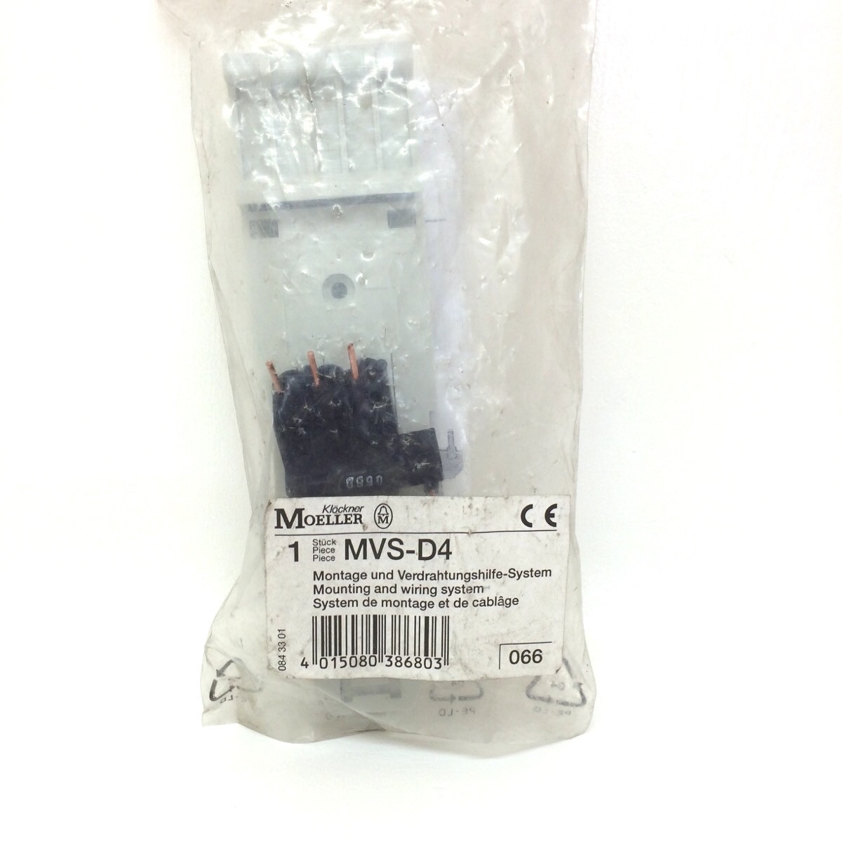 Mounting and wiring system MVS-D4 Moeller MVSD4 - Axxa - Motor Control ...