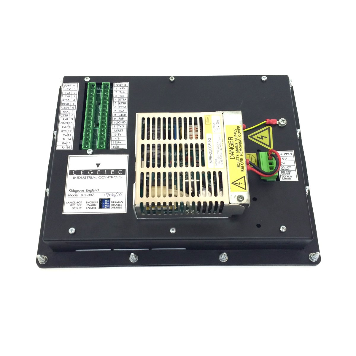 GEM80 Communicator CEGELEC 305-007 Operator Panel *NEW* - Axxa - Motor ...