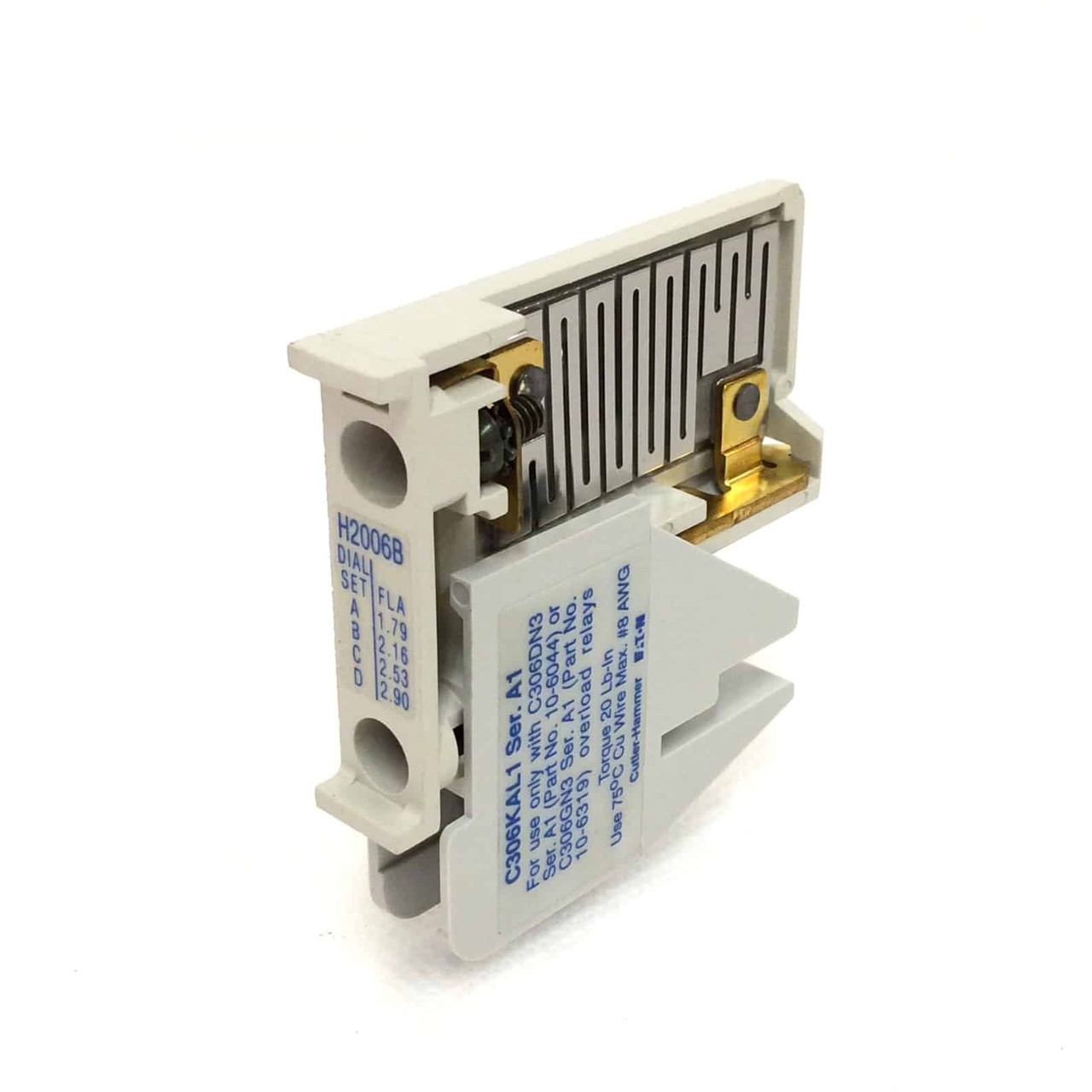 Overload Heater Pack H2006A-3A Eaton H2006A3A *Pack of 3* - Axxa ...