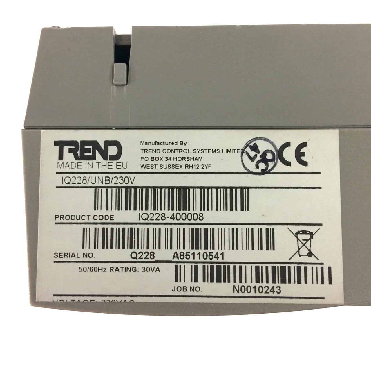 IQ200 Contoller IQ228/UNB/230V Trend IQ228-400008 - Axxa - Motor ...