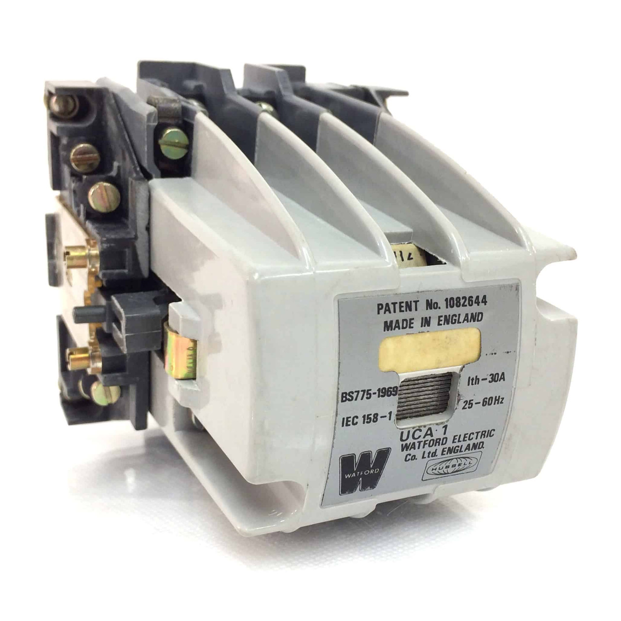 Contactor 63001-1 Watford Hubbell 11kW 110VAC UCA1-110V UCA-1 - Axxa ...