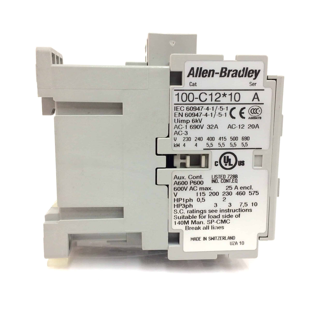 Contactor 100-C12KD10 Allen Bradley 5.5kW 110VAC 100-C12*10 - Axxa ...