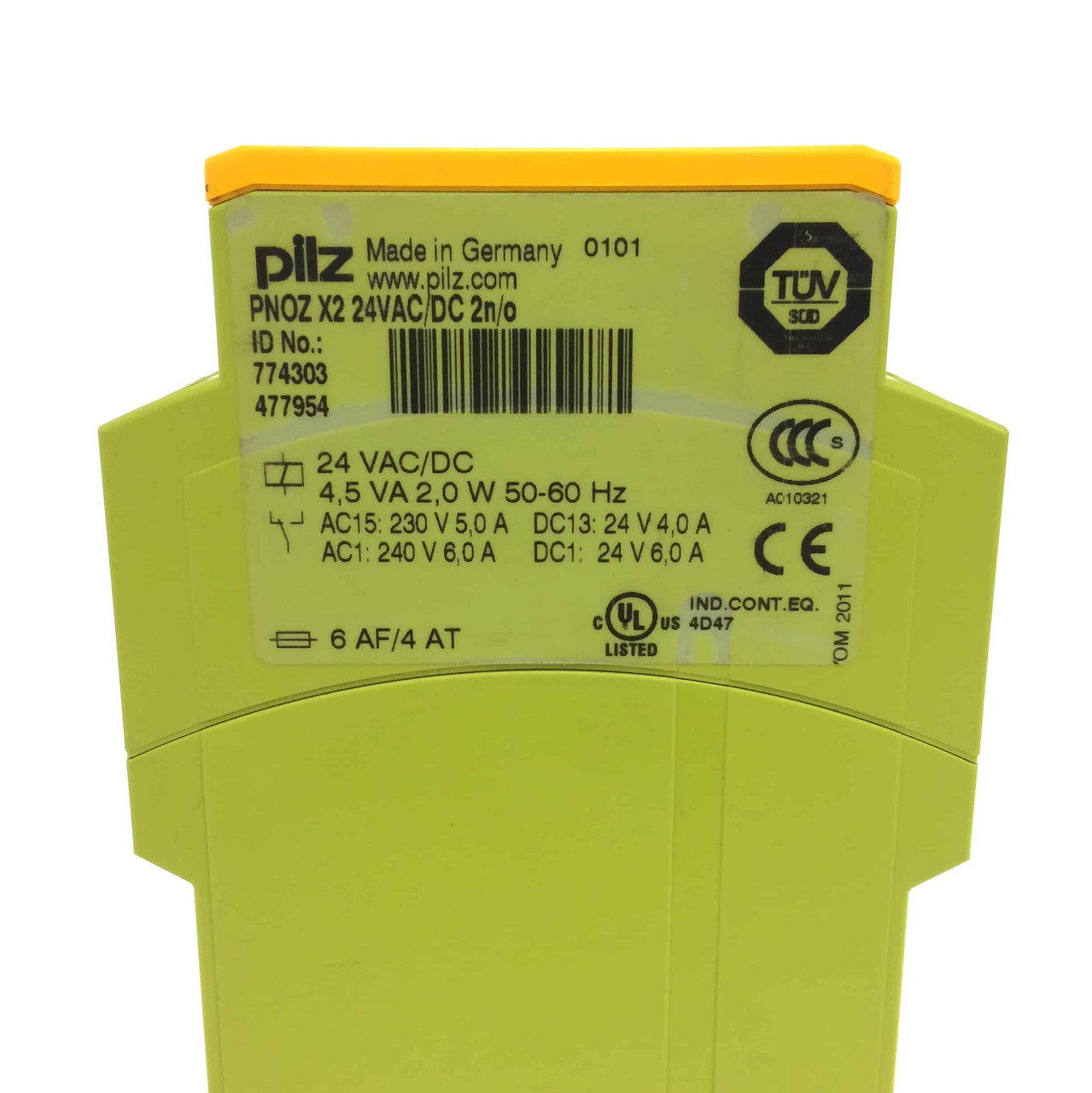 Safety Relay 774303-477954 Pilz 4.5VA PNOZ-X2-24VAC/DC *New* - Axxa ...