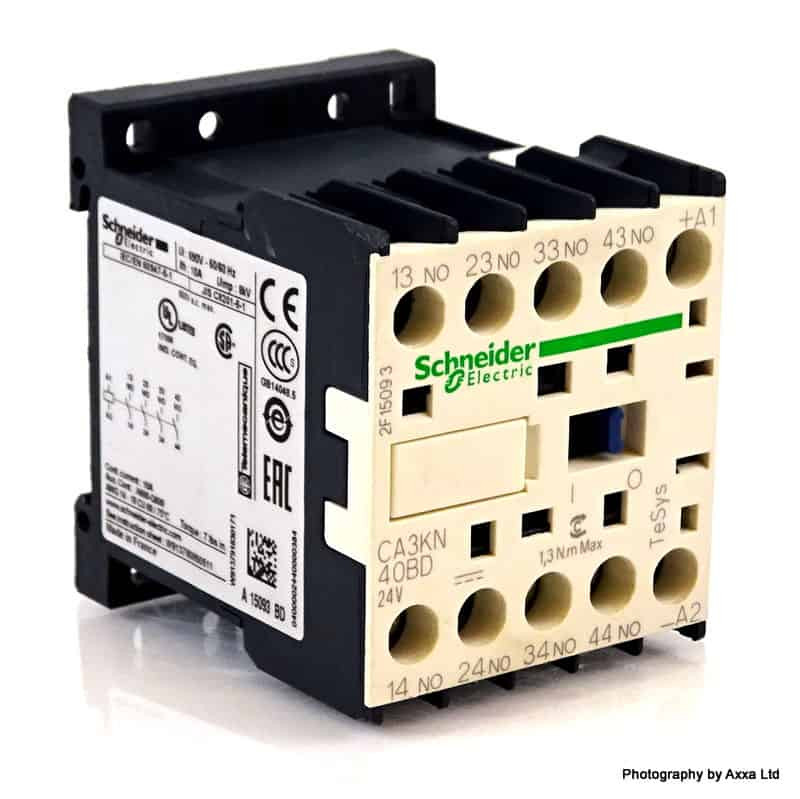 Control Relay 050021 Schneider 24VDC 4NO CA3KN40BD CA3KN-40BD *New ...