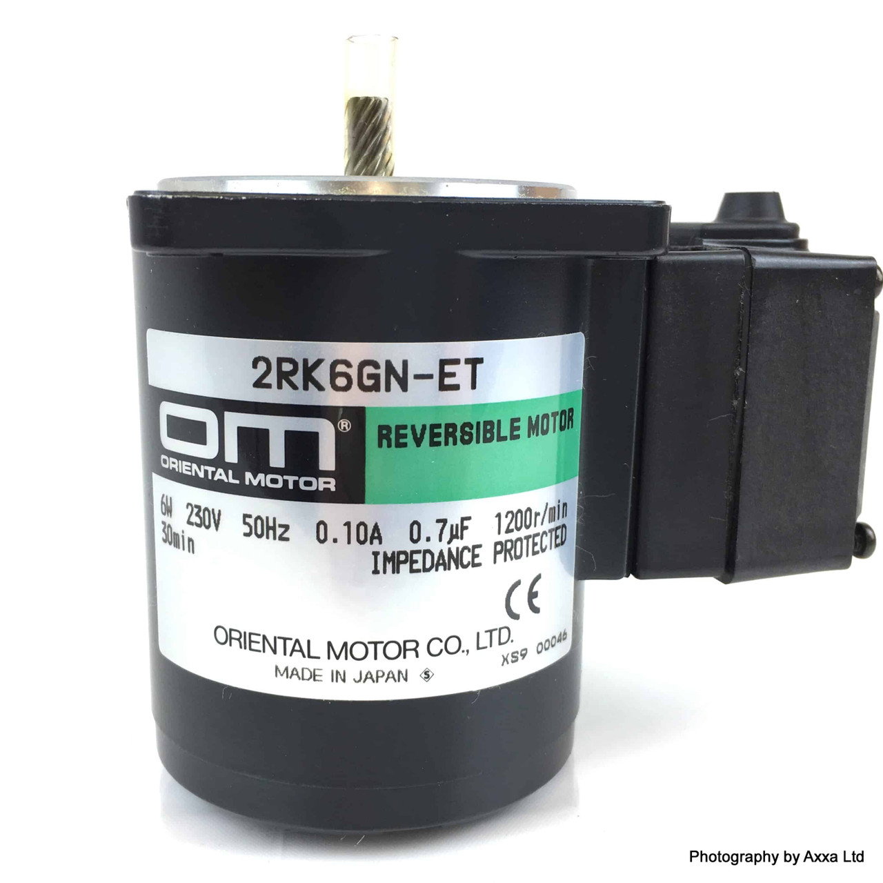 Reversible Motor 2RK6GN-ET Oriental Motor 2RK6GNET - Axxa - Motor ...