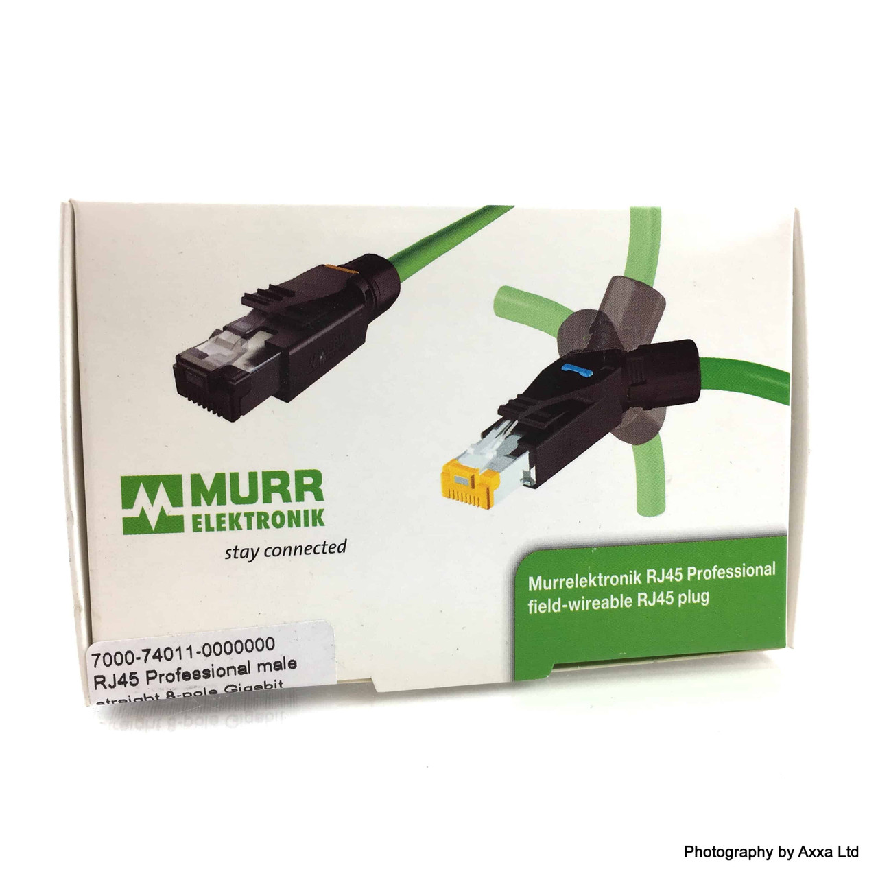 RJ45 Male 8-pole Gigabit Plug 7000-74011-0000000 Murr Elektronik ...