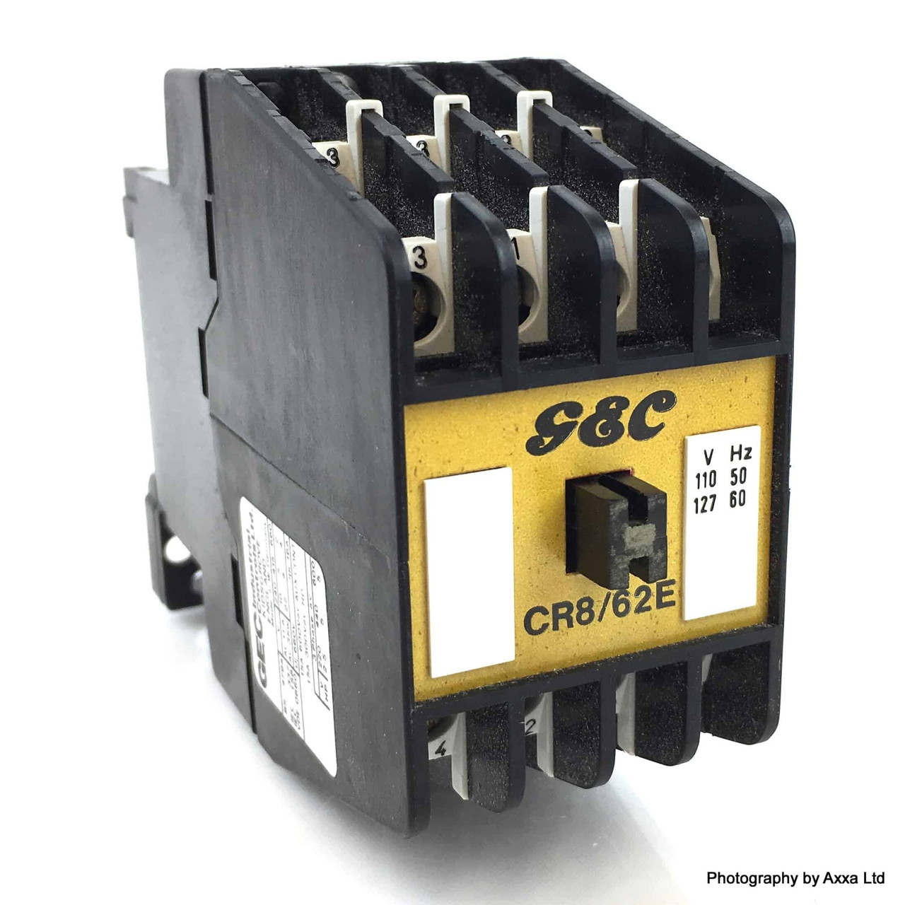 Control Relay CR8/62E-110VAC GEC 110VAC 6NO/2NC CR8-62E - Axxa - Motor ...