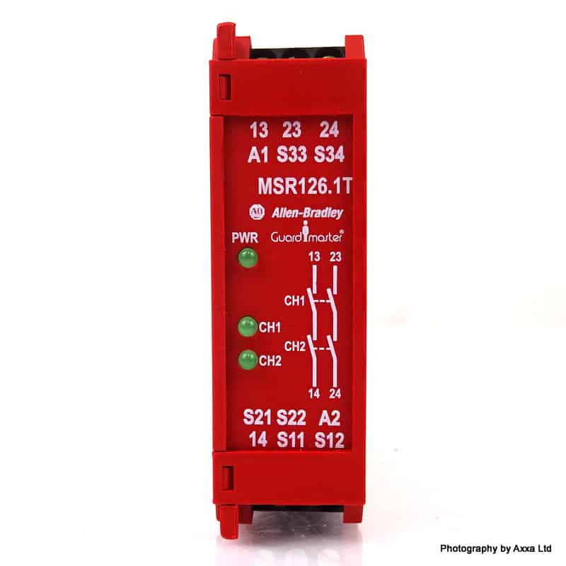 Safety Relay MSR126.1T Guardmaster 440R-N23114 - Axxa - Motor Control ...