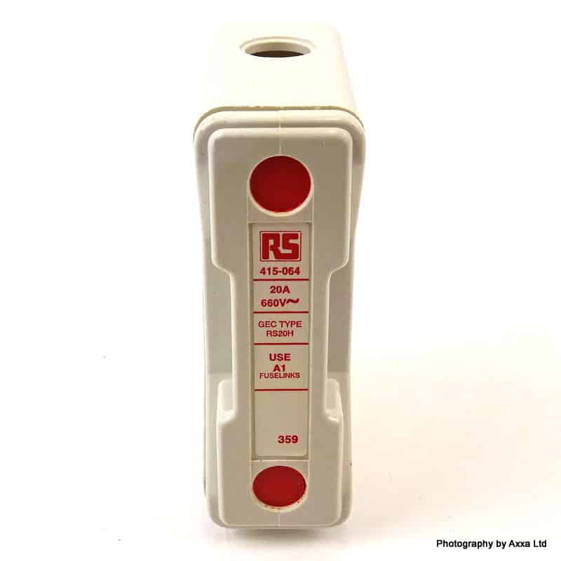 Fuse Holder 415-064 RS Components RS20H 415064 - Axxa - Motor Control ...