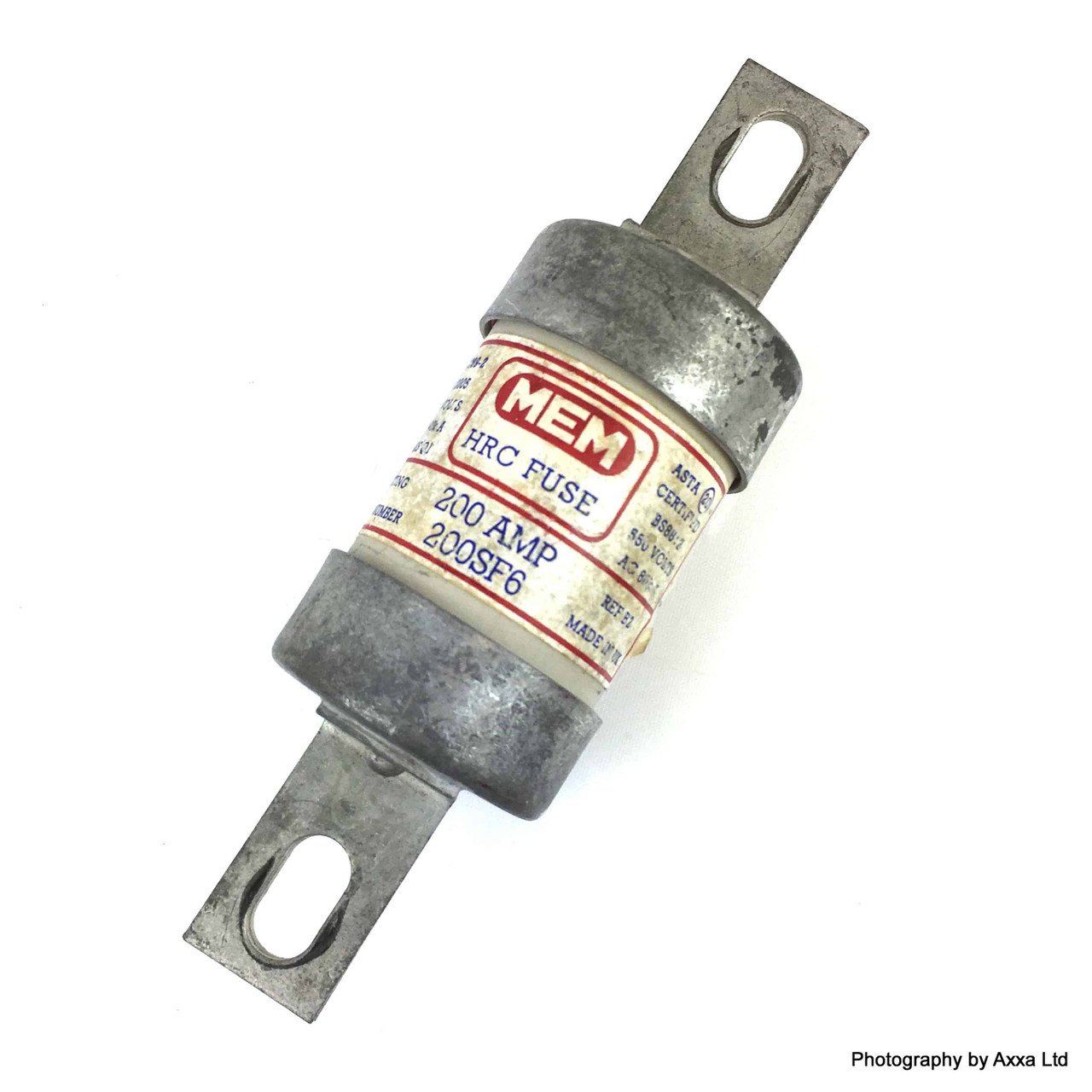 HRC Fuse 200SF6 MEM 200A 200-SF6 *Pack of 3 New* - Axxa - Motor Control ...