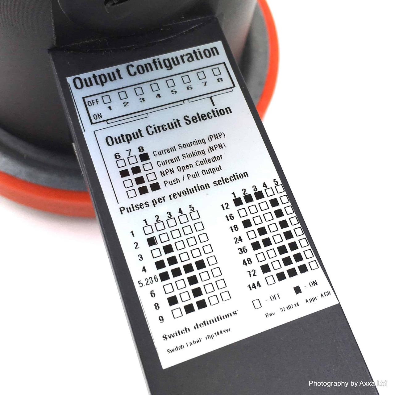 Programmable RH Photocraft Encoder RH-P144AJ/8-30 Tri-Tronics MW-1-B Y ...