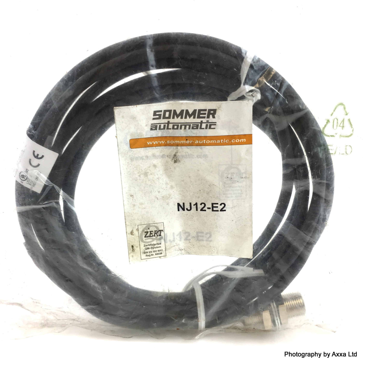 Inductive Proximity Sensor NJ12-E2 Sommer Automatic NJ12E2 *New* - Axxa ...