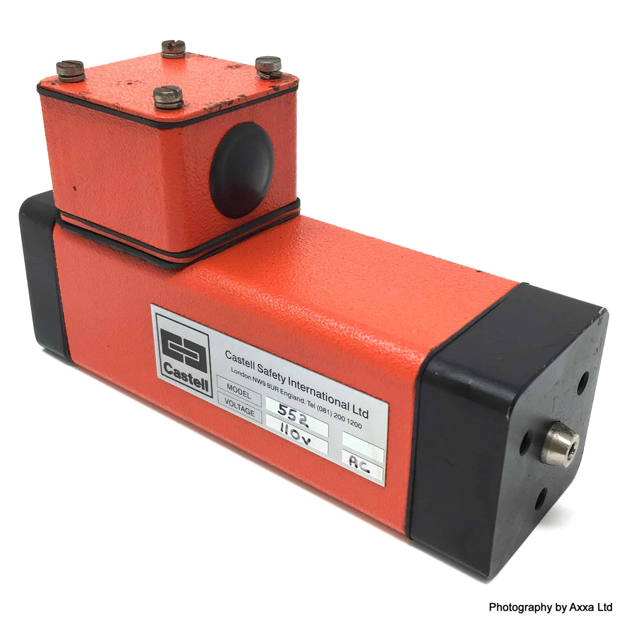Safety Switch 552-110VAC Castell 552 *New* - Axxa - Motor Control ...