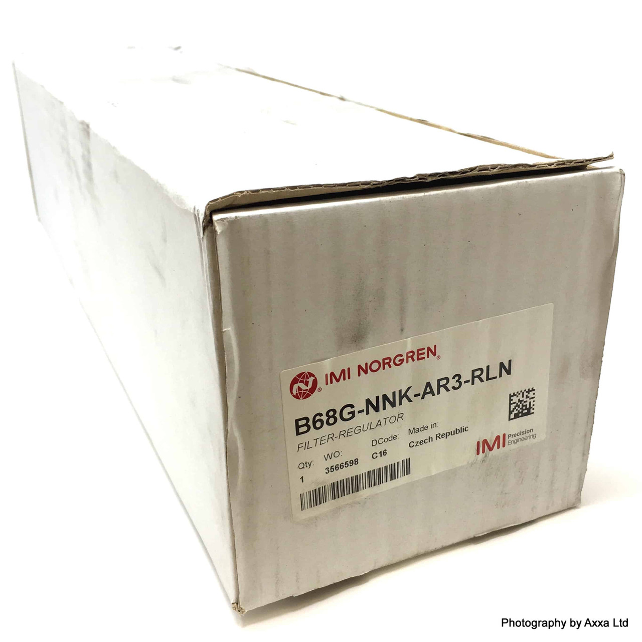 Filter Regulator B68G-NNK-AR3-RLN Norgren B68GNNKAR3RLN - Axxa - Motor ...