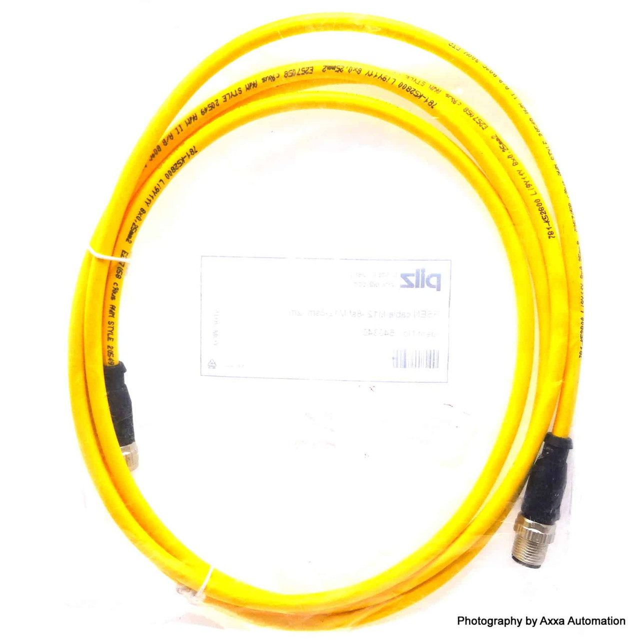 PSEN Cable 540340 Pilz M12-8SF M12-8SM - Axxa - Motor Control & Automation