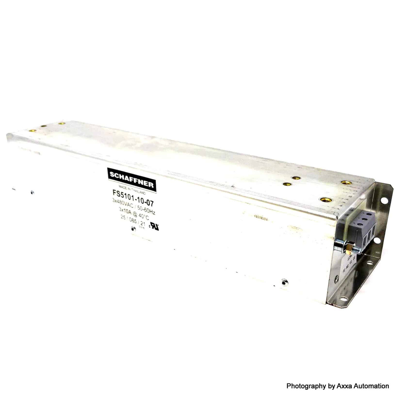 RFI Line Filter FS5101-10-07 Schaffner 10AMP 480VAC 50/60Hz FS51011007 ...