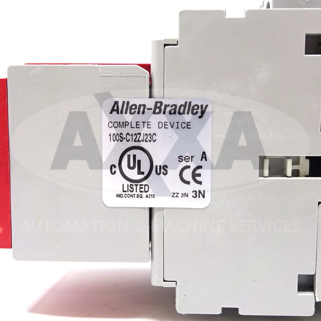 Safety Contactor 100S-C12ZJ23C Allen-Bradley 24VDC 5.5kW 2NO/3NC - Axxa ...