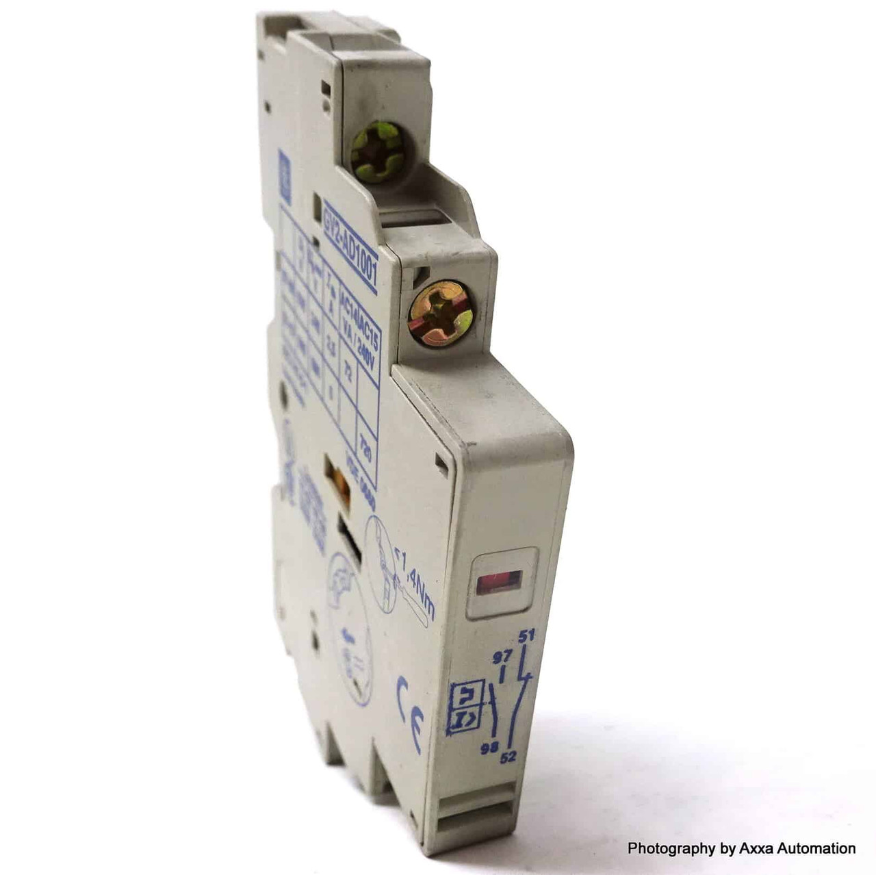 Auxiliary Contact GV2-AD1001 Telemecanique NO/NC 240VDC 690VAC ...