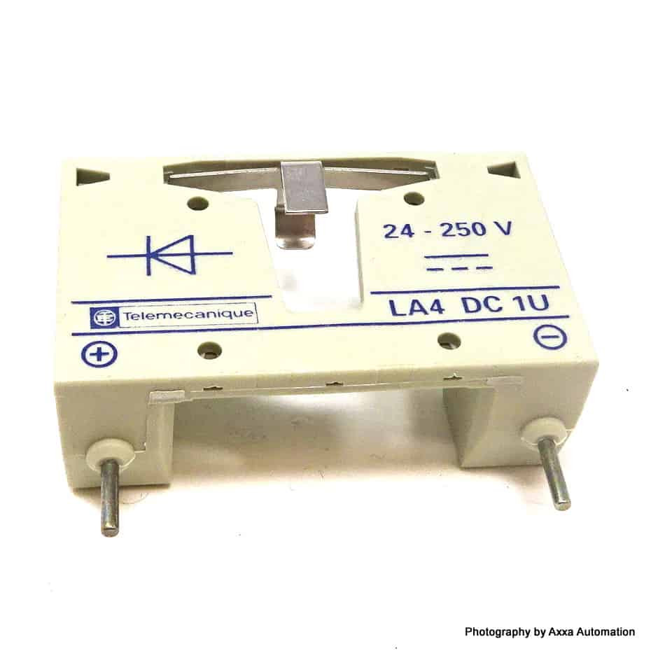 Coil Suppressor Module LA4DC1U Telemecanique 24-250VDC LA4-DC1U - Axxa ...