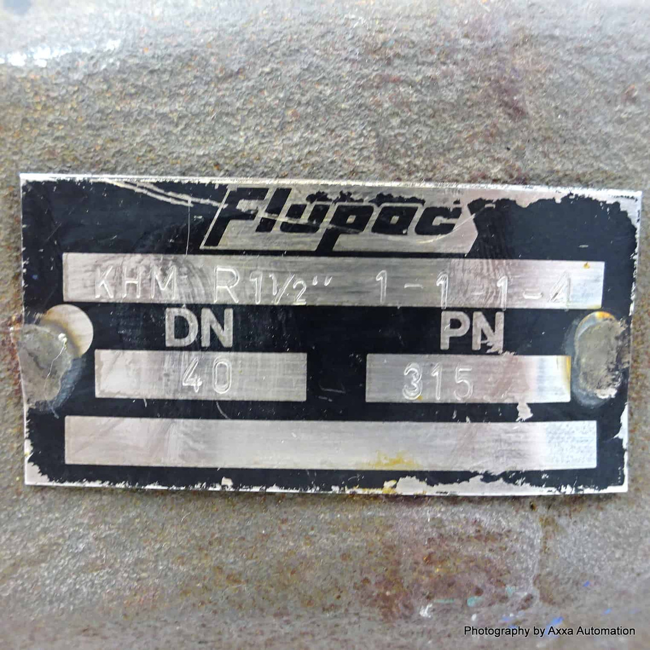 Valve KHM-R1"-1-1-1-4 Flupac KHM-R1" *No Handle* - Axxa - Motor Control ...