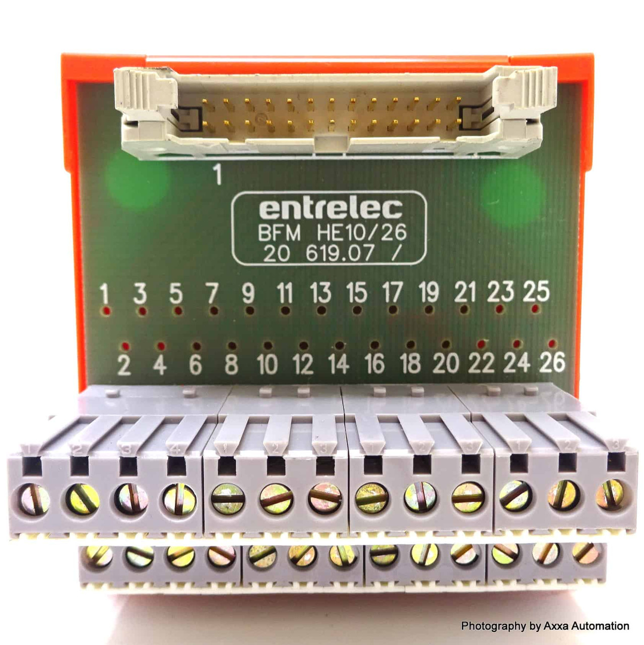 Interface Module BFM-HE10/26 Entrelec 20-619.07 *New* - Axxa - Motor ...