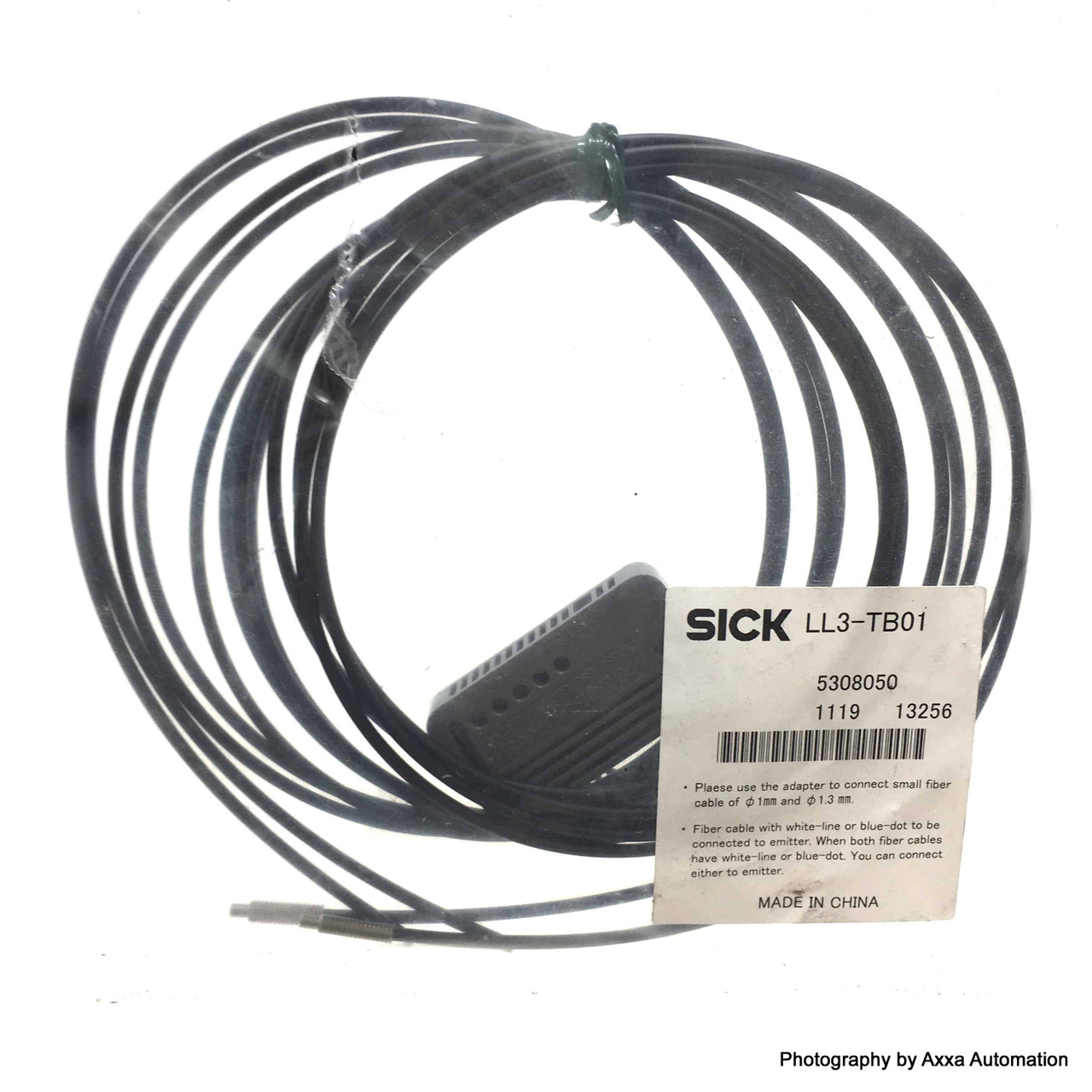 Fibre Optic Cable LL3-TB01 SICK 5308050 LL3TB01 - Axxa - Motor Control ...