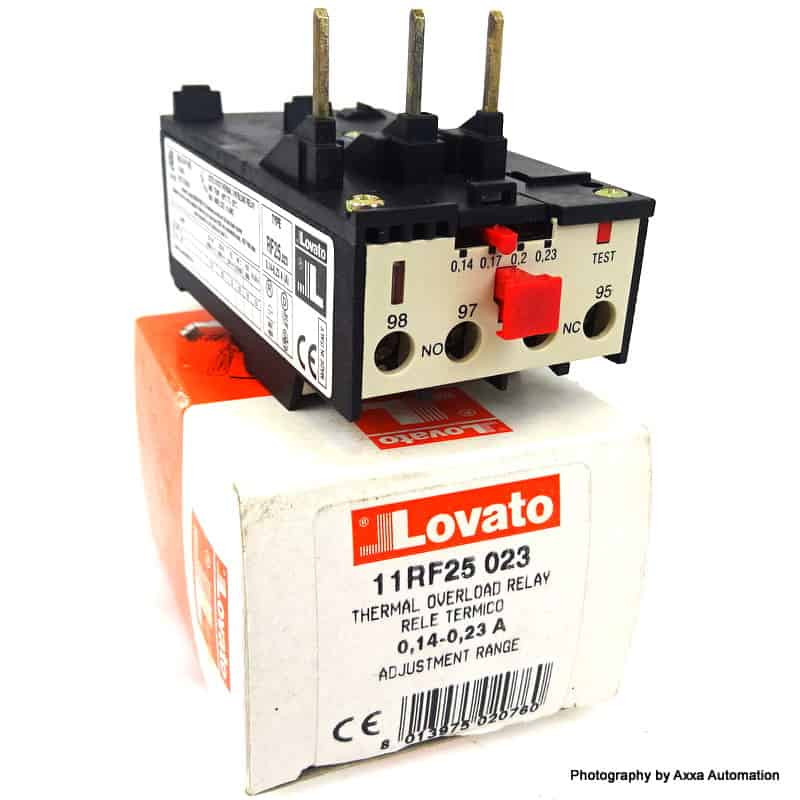Overload Relay RF25-0.23 Lovato 0.14-0.23A RF25023 - Axxa - Motor ...