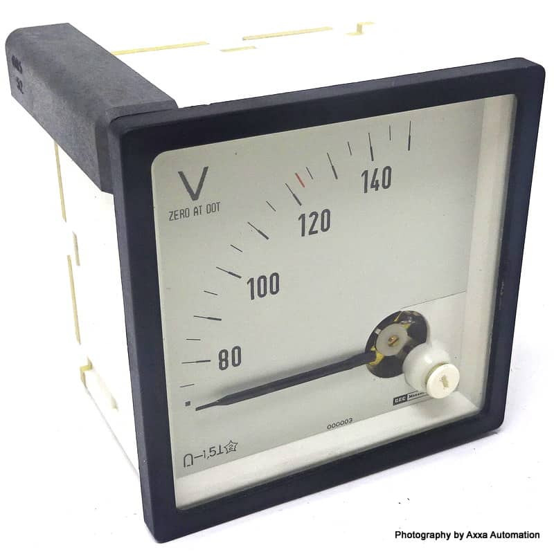 Voltmeter 75-150V Gec Measurement *New* - Axxa - Motor Control & Automation