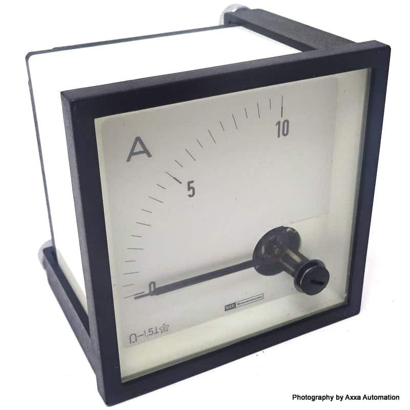 Ammeter 0-10A Gec Measurement *New* - Axxa - Motor Control & Automation