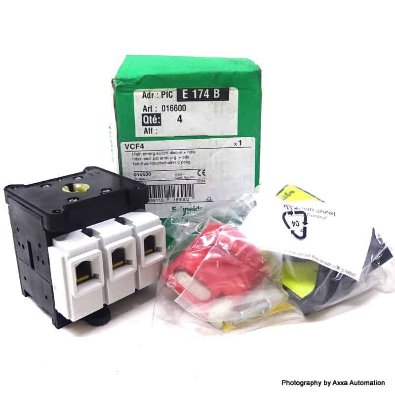 Switch Disconnector VCF4 Schneider 80A 01660 - Axxa - Motor Control ...
