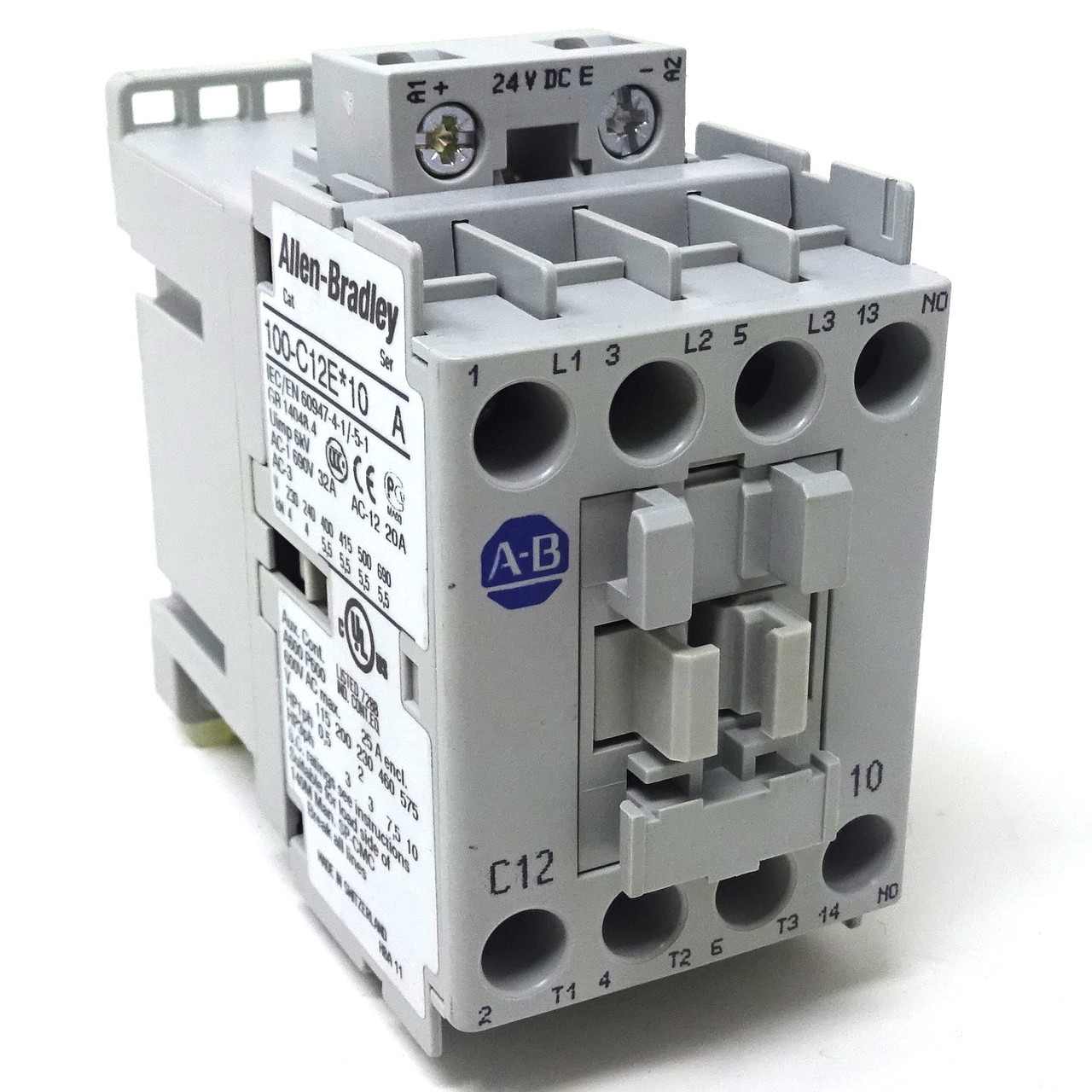 Contactor 100-C12EJ10 Allen Bradley 24VDC - Axxa - Motor Control ...