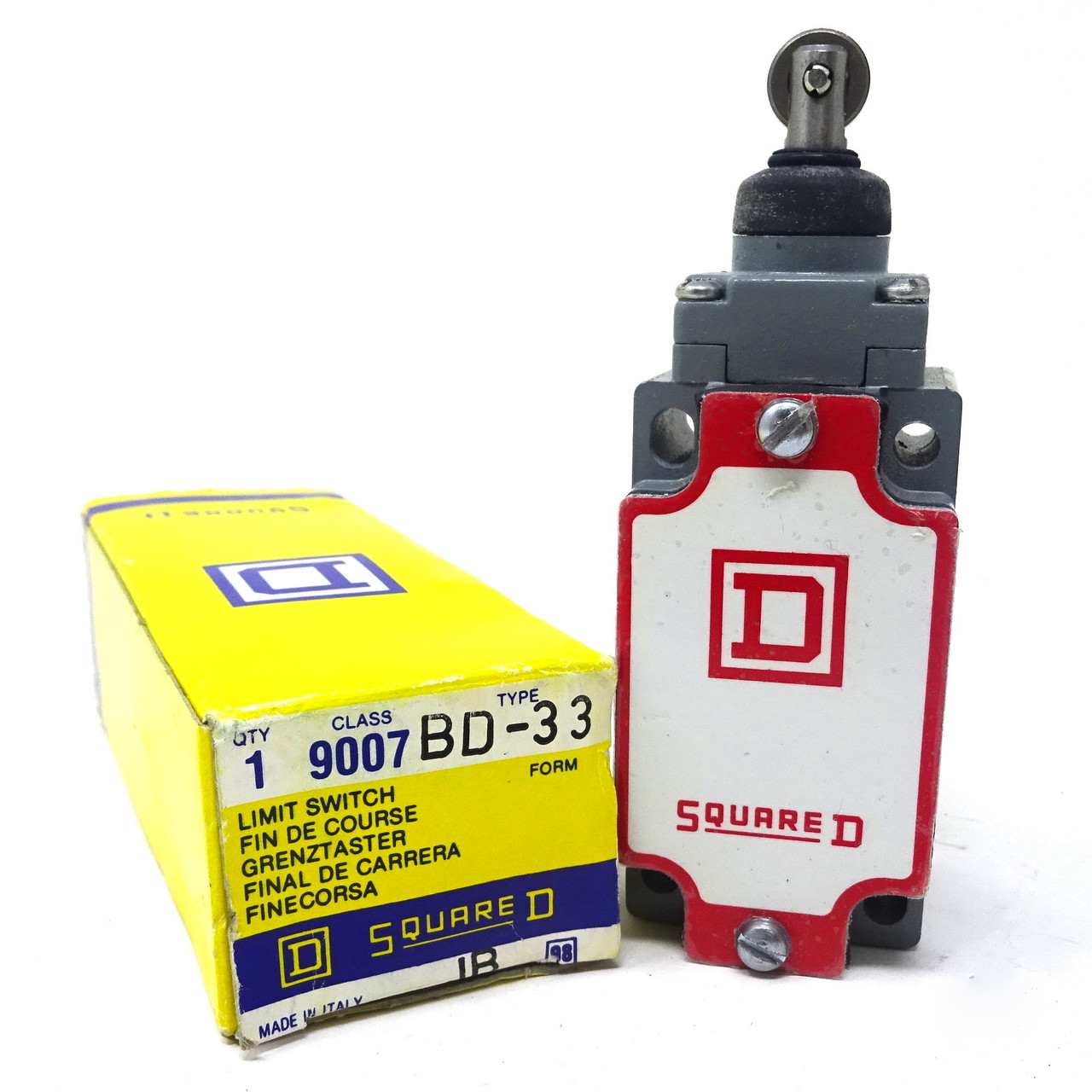 Limit switch 9007-BD-33 Square D - Axxa - Motor Control & Automation