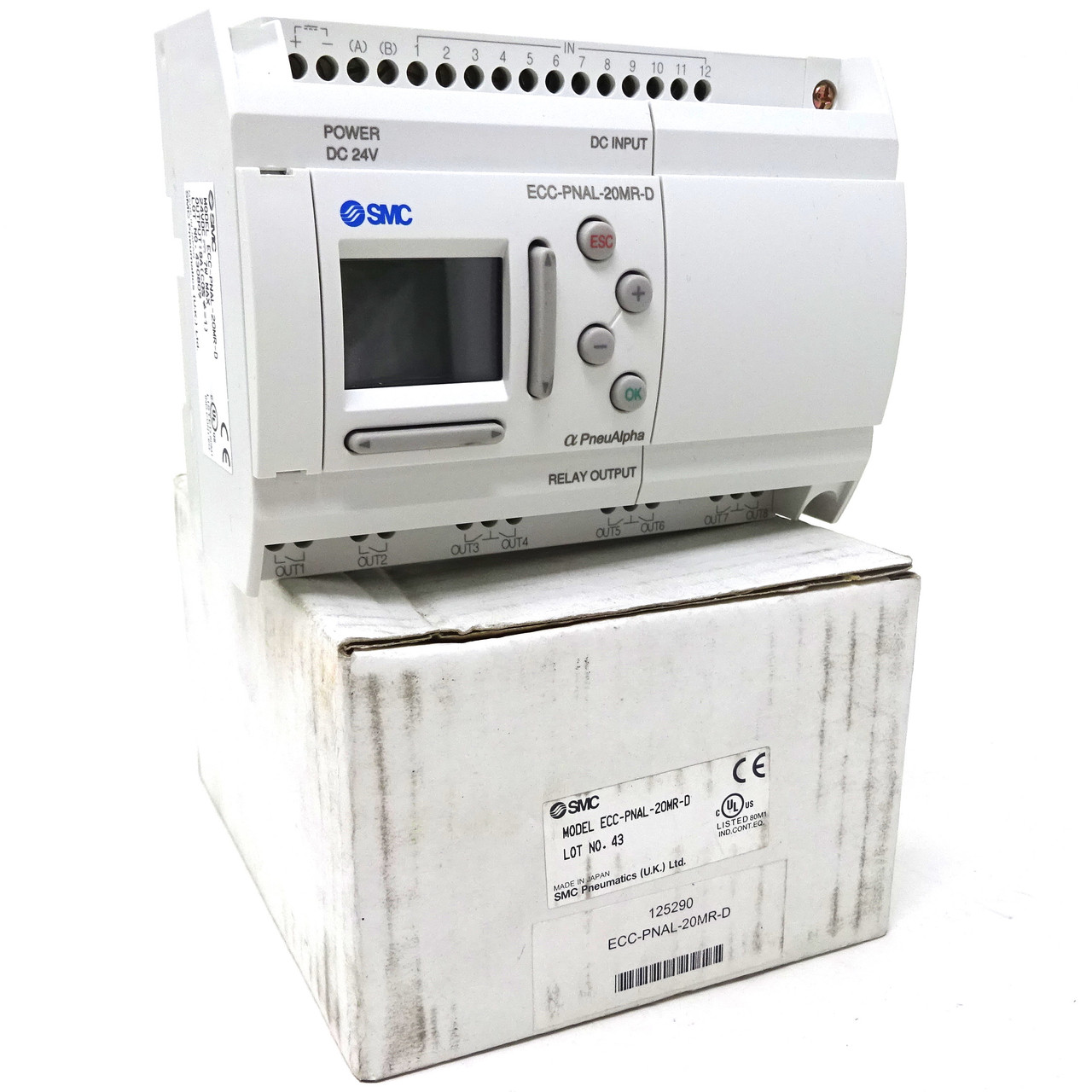 Programmable Controller ECC-PNAL-20MR-D SMC - Axxa - Motor Control ...