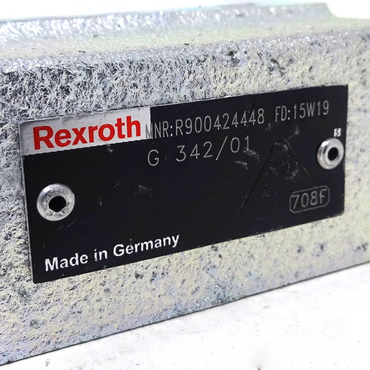 Subplate R900424448 Rexroth *New* - Axxa - Motor Control & Automation