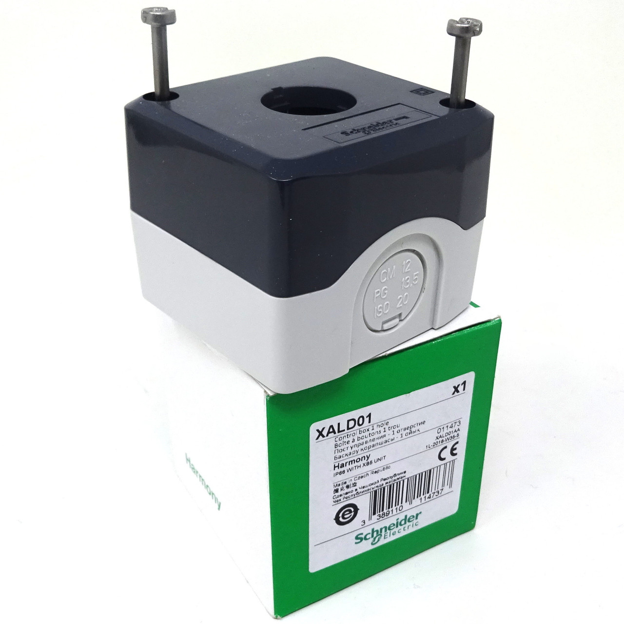 Control Box XALD01 Schneider 1 Hole - Axxa - Motor Control & Automation