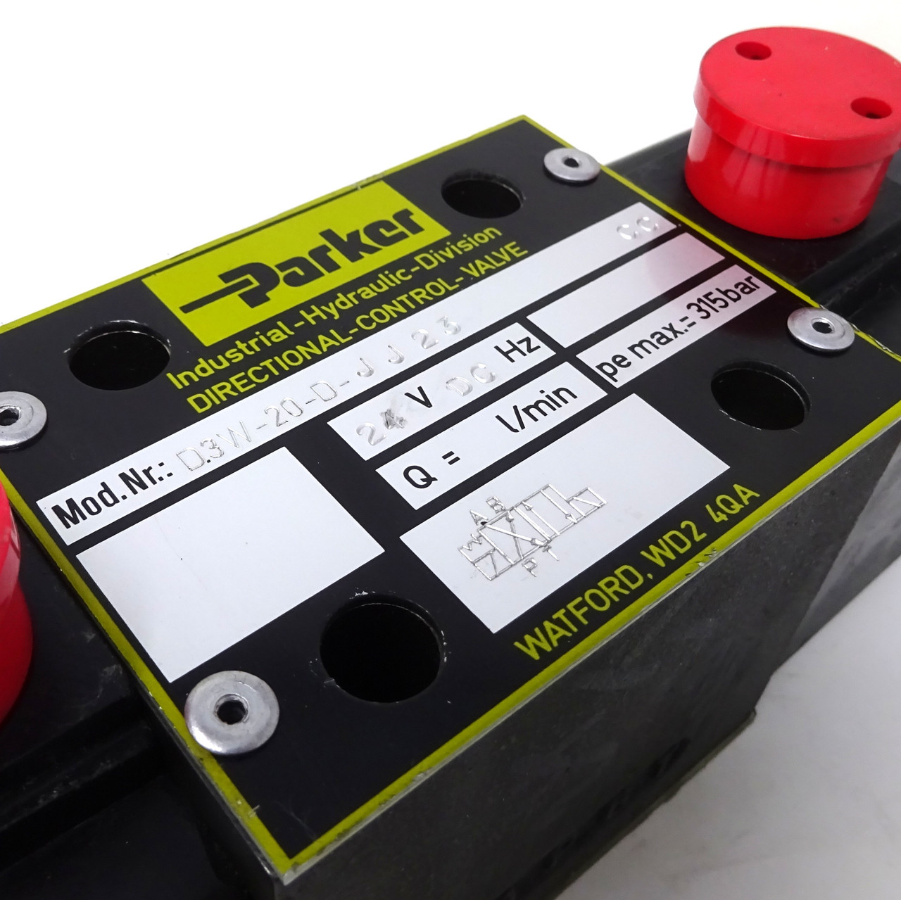 Directional Valve D3W-20-D-JJ23 Parker 24VAC 4/2 *New* - Axxa - Motor ...