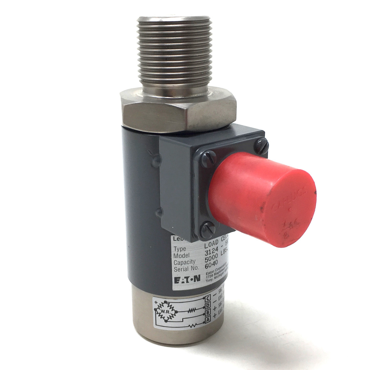 Load Cell 3124-5K Lebow Eaton 5000lbs *New* - Axxa - Motor Control ...