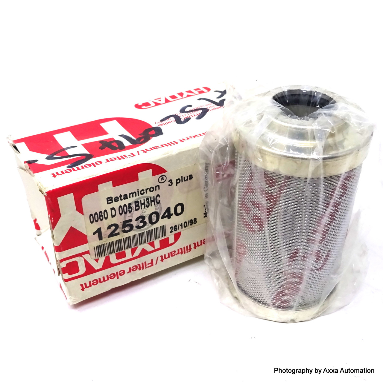 Filter Element 0060-D-005-BH3HC Hydac - Axxa - Motor Control & Automation