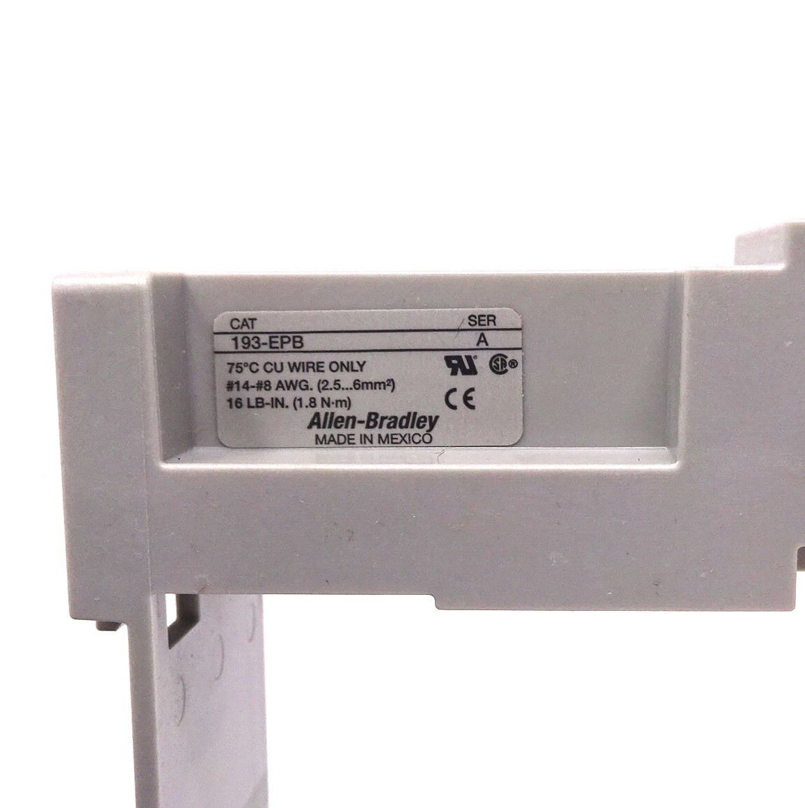 Panel Adapter 193-EPB Allen-Bradley - Axxa - Motor Control & Automation