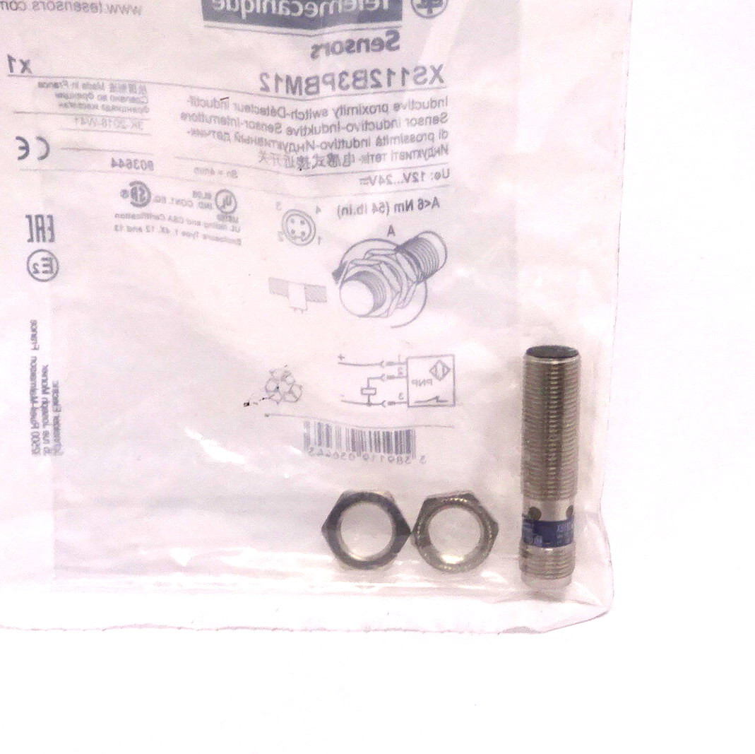 Inductive Sensor XS112B3PBM12 Telemecanique 12V-24VDC - Axxa - Motor ...