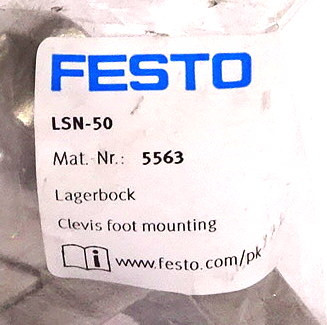Clevis Foot LSN-50 Festo LSN50 - Axxa - Motor Control & Automation