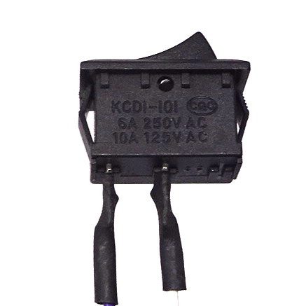 Rocker Switch KCD1-101 CQC 250VAC 6A 125VAC 10A *New* - Axxa - Motor ...