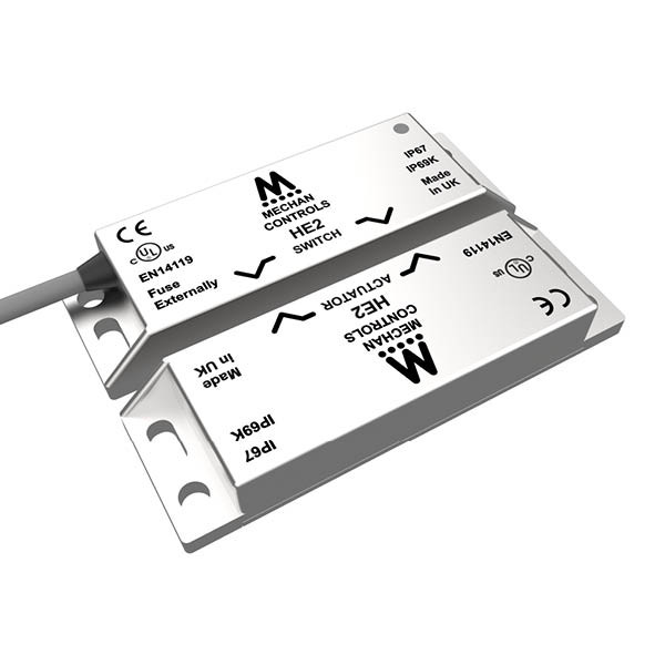 Mechan Controls - HE2-SS-21-DC-06M, Coded Magnetic Safety Switch and ...