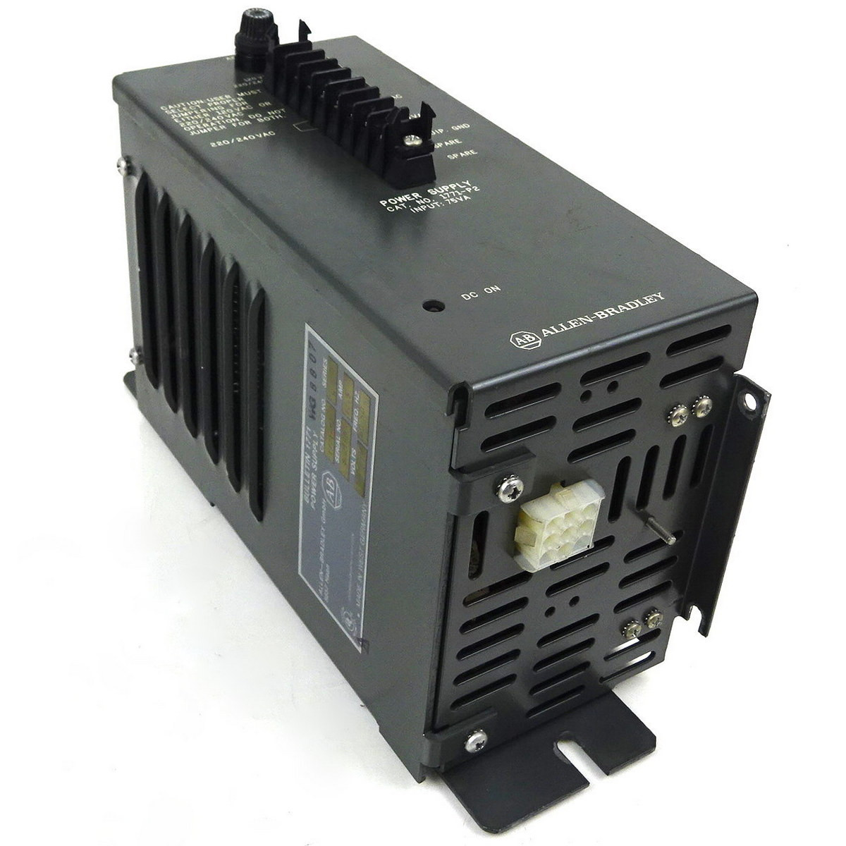 Power Supply 1771-P2 Allen-Bradley I: 120/240VAC O: 5VDC 6.5A 1771P2 ...